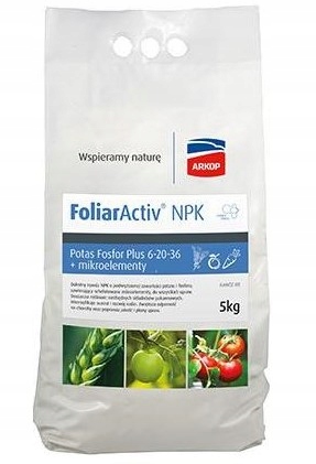 FoliarActiv Potas Fosfor Plus 06-20-36+mikro 5kg - 12783217352 ...
