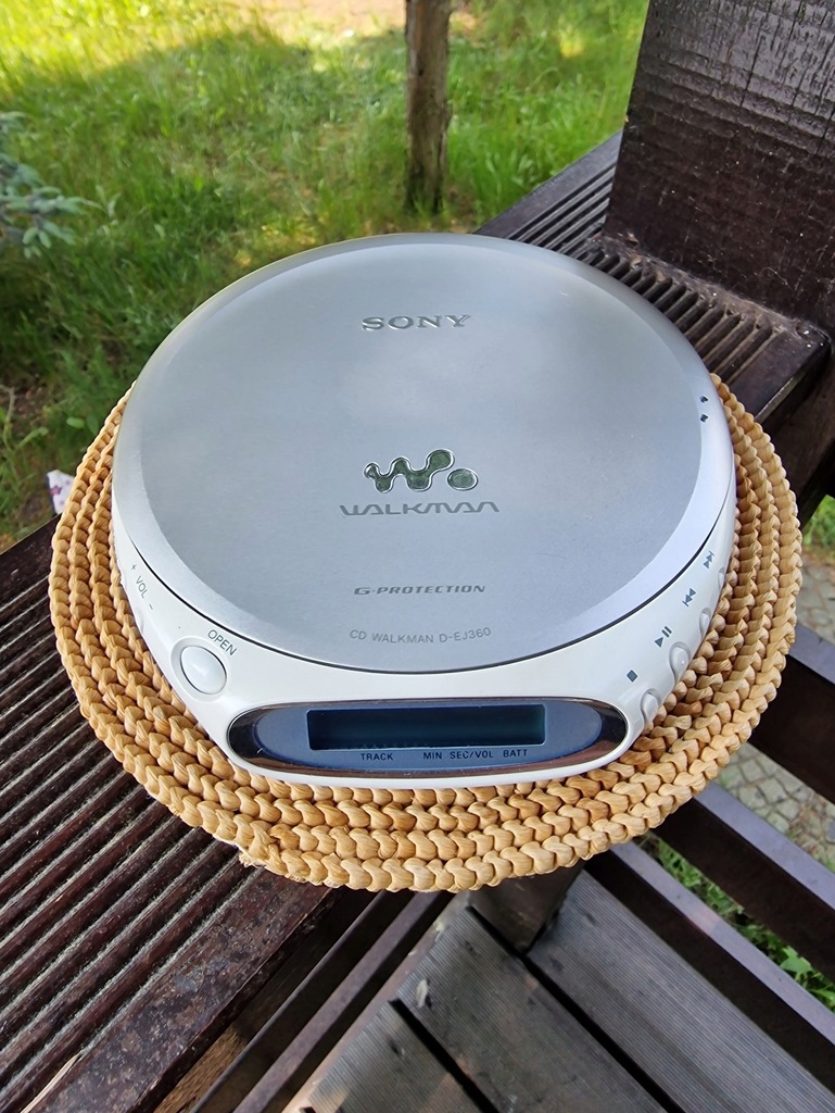 Discman Sony D-EJ360 Kultowy Discman Walkman - 13762059632 - oficjalne ...