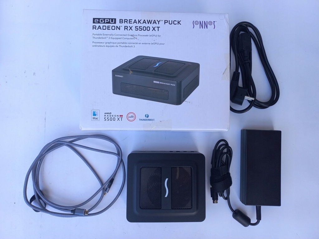 Sonnet eGPU RX 5500 XT 4GB Zewnętrzna karta graf - 12401369312 ...