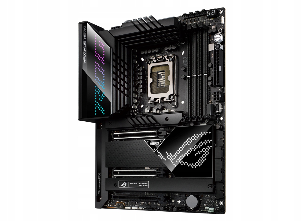 Płyta główna Asus ROG MAXIMUS Z690 HERO + Ram - 13752169521 - oficjalne ...
