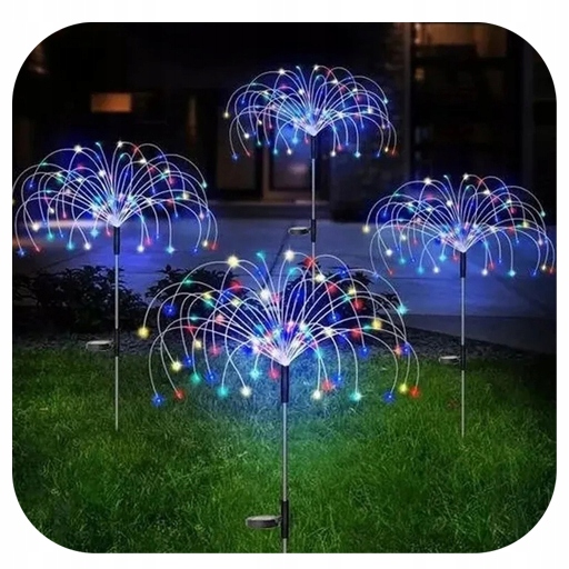 4SZT LAMPA SOLARNA OGRODOWA Dmuchawiec 150 ledów - 13437121579 - oficjalne archiwum Allegro