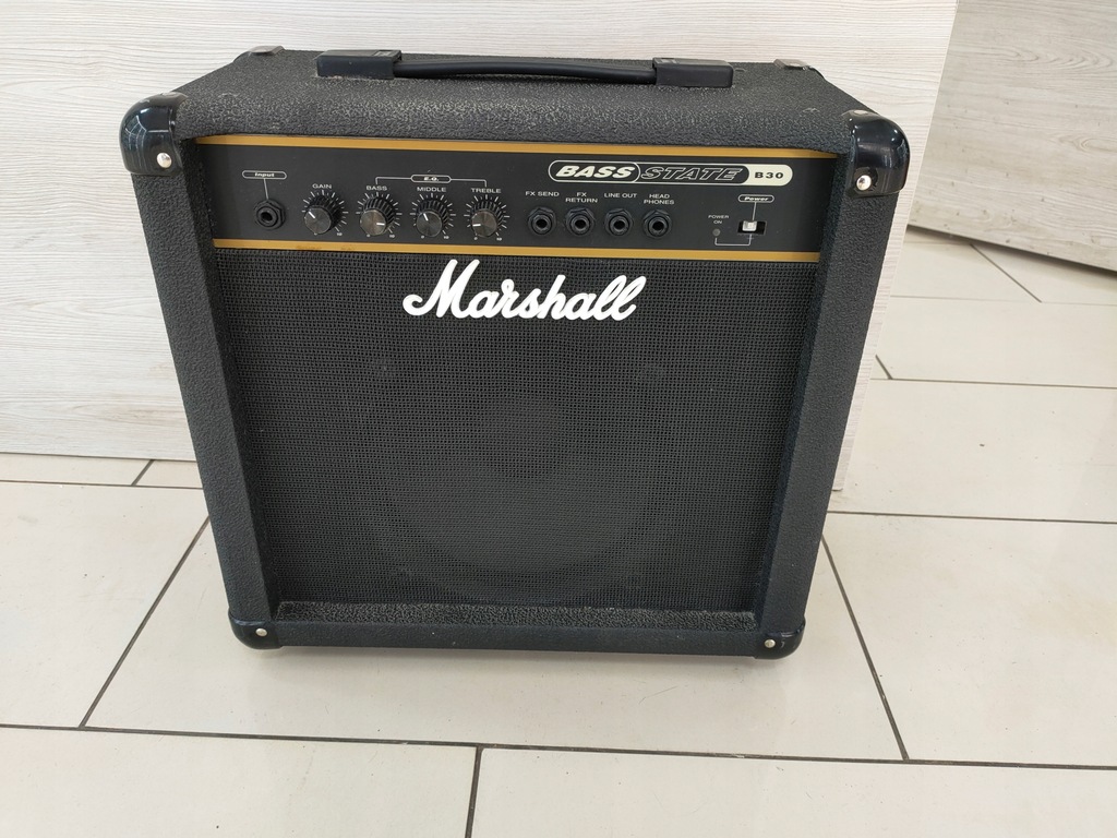 WZMACNIACZ BASOWY GITAROWY MARSHALL MB30 - 12310218921 - oficjalne archiwum Allegro