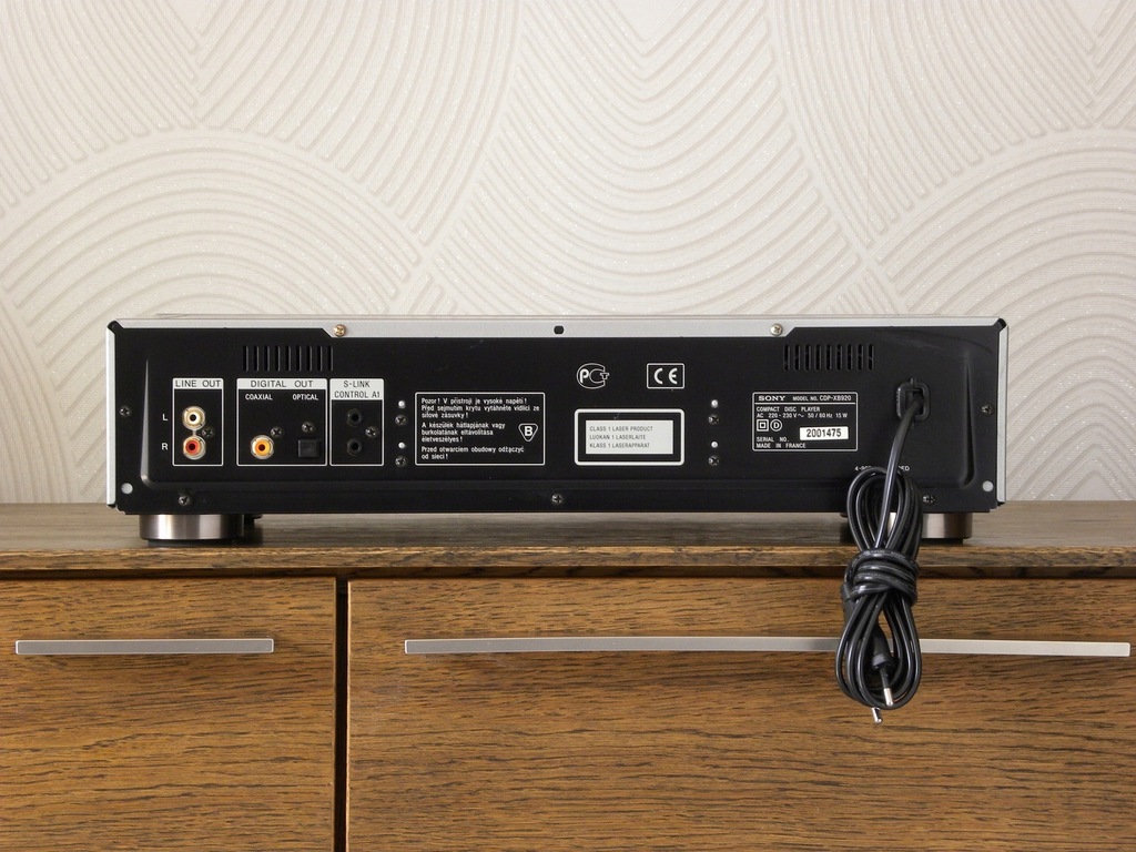 SONY CDP-XB920 - odtwarzacz CD/CDR, Klasa QS - 10731709356 - oficjalne ...