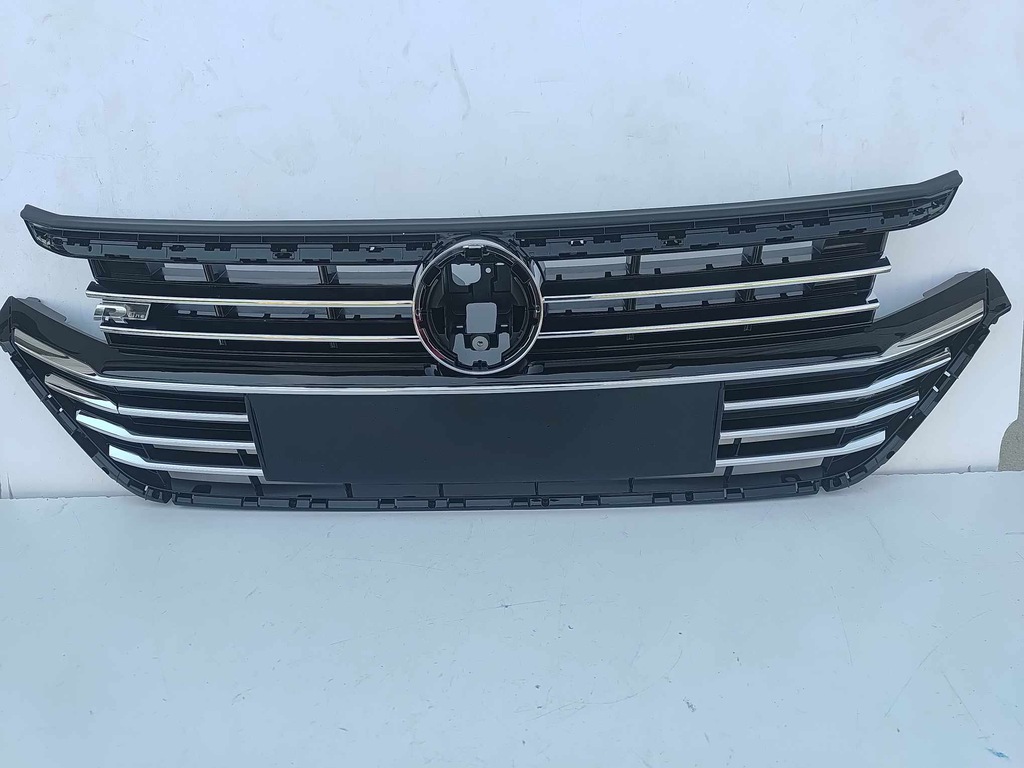 VOLKSWAGEN ARTEON 17- R-LINE GRILL ATRAPA ZDERZAKA PRZÓD NOWA OE 5439 ...
