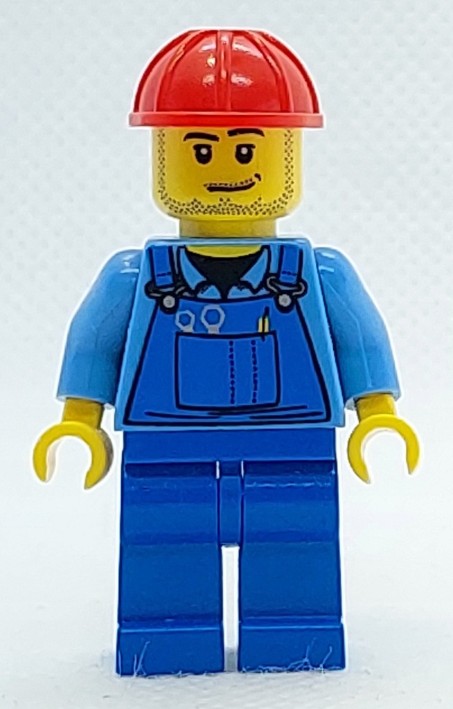 Lego figurka cty0104 robotnik budowlaniec 7733 - 12301057669 ...