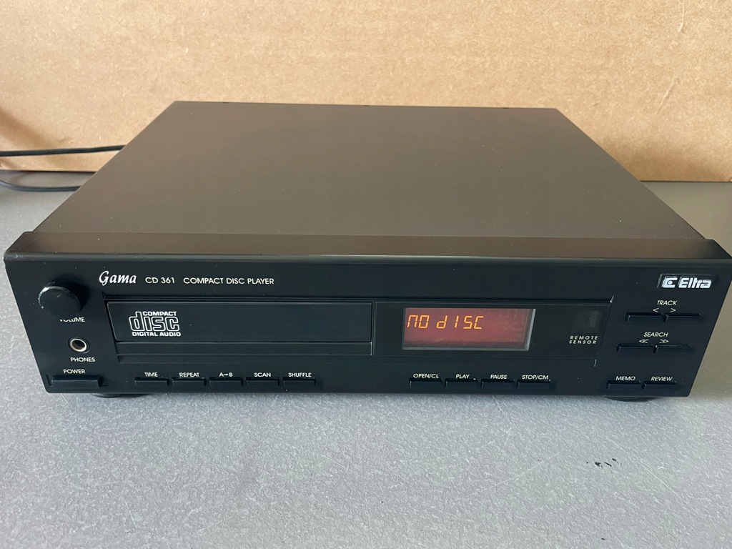 Odtwarzacz CD ELTRA GAMA CD 361 UNITRA - 14858068114 - oficjalne ...