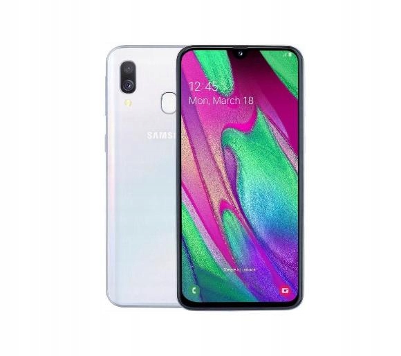Samsung Galaxy A40 4/64GB Dual Sim SM-A405 White - 12721276550 - oficjalne archiwum Allegro