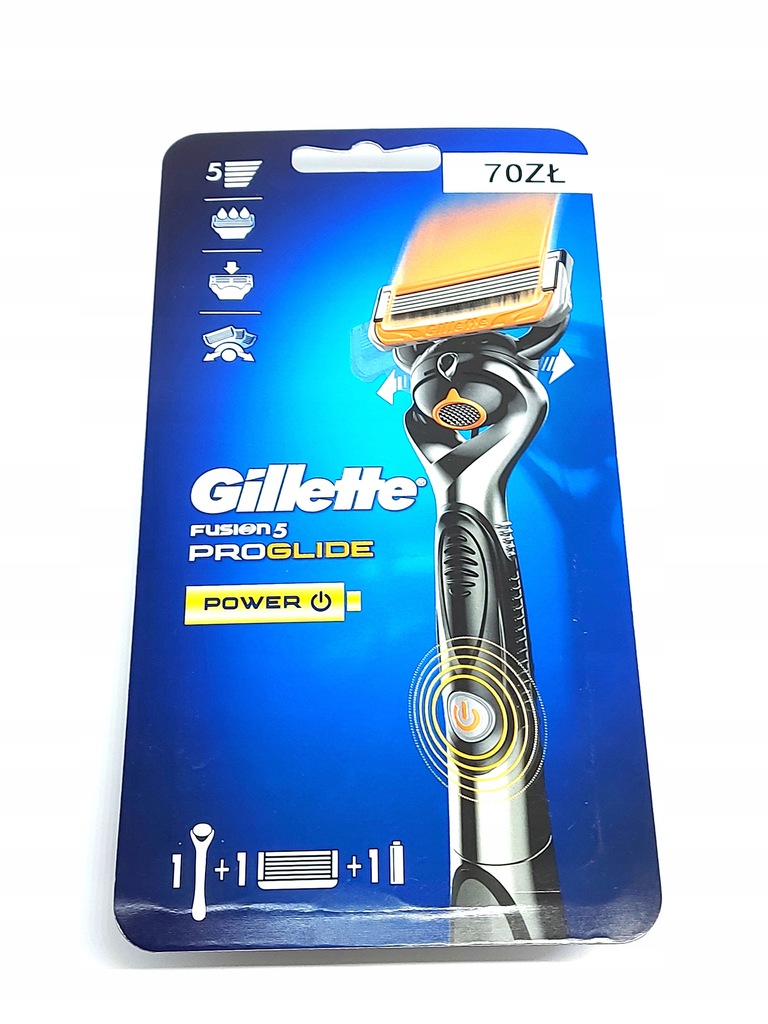 MASZYNKA GILLETTE FUSION 5 PRO GLIDE - 12128048969 - oficjalne archiwum ...