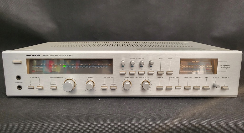 AMPLITUNER RADMOR FM 5412 STEREO - 13893236933 - oficjalne archiwum Allegro