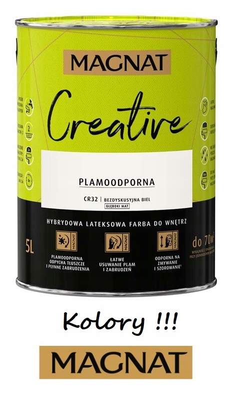 Magnat Creative 5L KOLORY!!! - 11129614040 - oficjalne archiwum Allegro