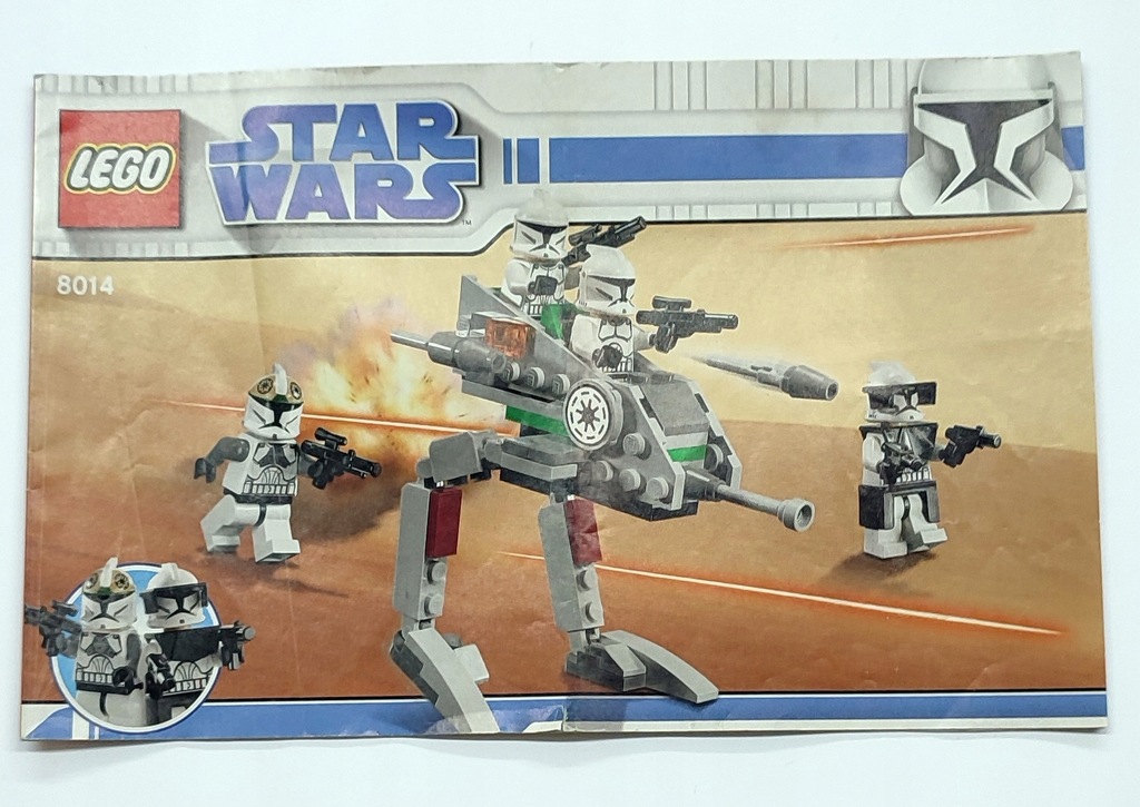 INSTRUKCJA LEGO 8014 SW Clone Walker Battle Pack - 12692173467 - oficjalne archiwum Allegro