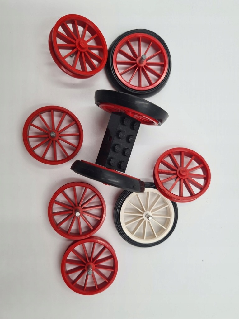 C43 LEGO koła, felgi, opony mix 9 sztuk - 13151633366 - oficjalne ...