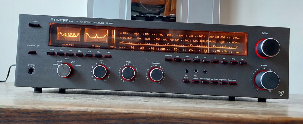 UNITRA ZRK AT9100 amplituner HiFi stereo. - 11667439256 - oficjalne ...
