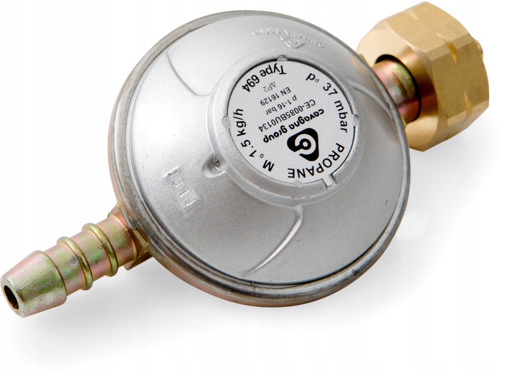 Reduktor propan-butan kuchenki butli gazowej 11kg - 9380112260 - oficjalne archiwum Allegro