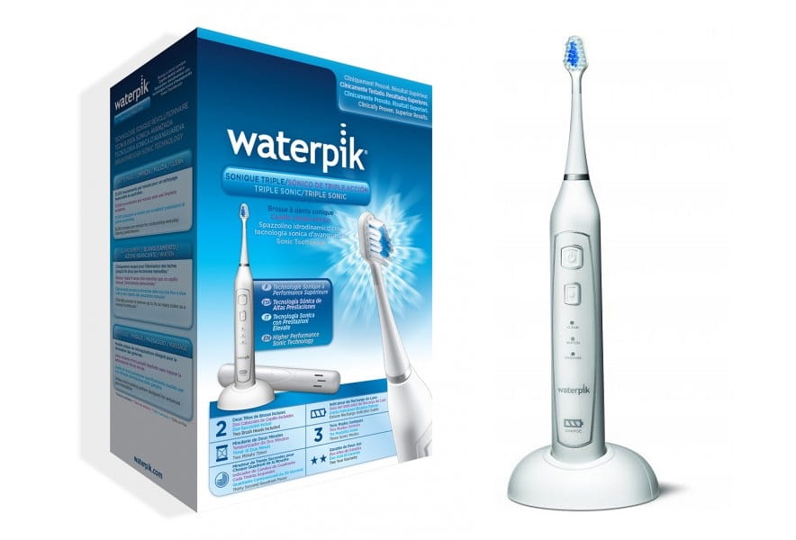 Szczoteczka soniczna WATERPIK Triple Sonic ST-01E - 14066042555 ...