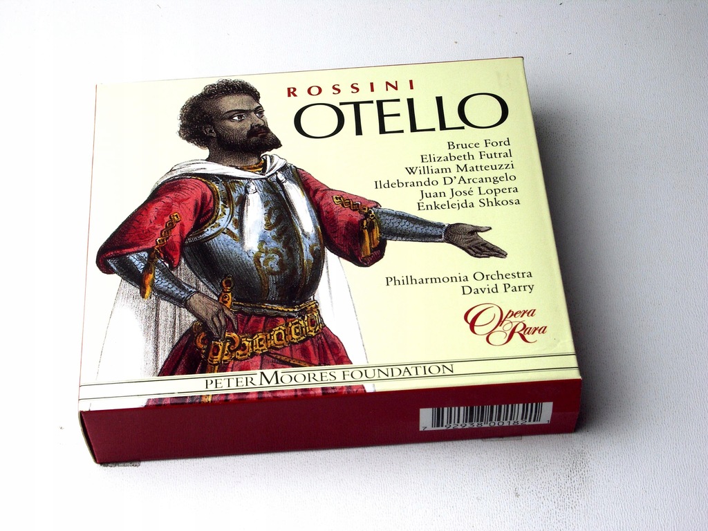BRUCE FORD, DAVID PARRY, ROSSINI - OTELLO [3CD] - 14940629724 - oficjalne archiwum Allegro