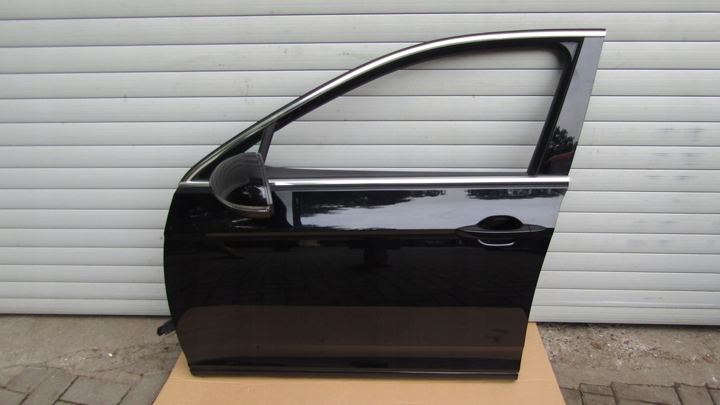 VW PASSAT B8 DRZWI PRZÓD LEWE LC9X KOMPLETNE @ - 12329030991 ...