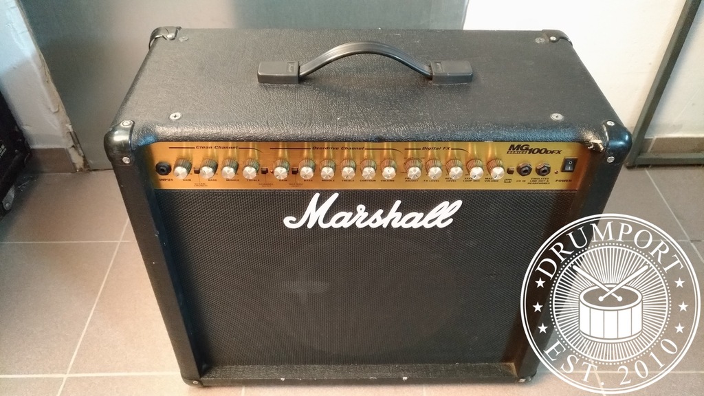WZMACNIACZ MARSHALL MG 100 DFX!!! - 7789623625 - oficjalne archiwum Allegro