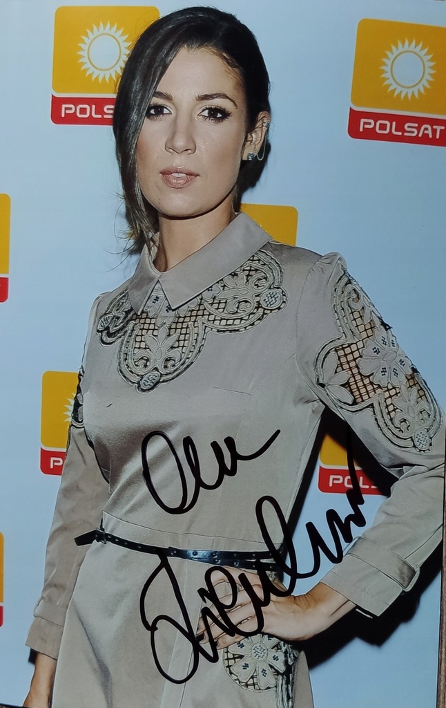 Aleksandra Zienkiewicz - autograf - 12103737342 - oficjalne archiwum ...