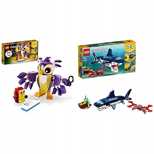 LEGO 31125 Creator 3in1 Fantasy Forest Creatures - - 12357565753 ...