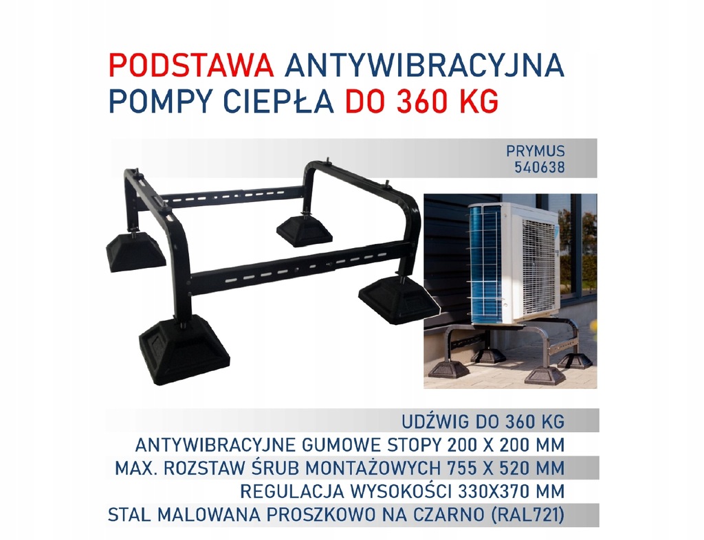 Podstawa Pompy Ciepła FRAME-FOOT Mini - 11504492896 - oficjalne ...