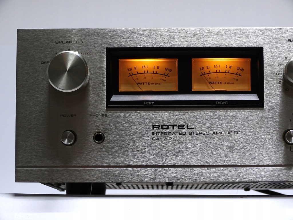 ROTEL RA-712 WZMACNIACZ STEREO UZYWANY - 8523161376 - oficjalne ...