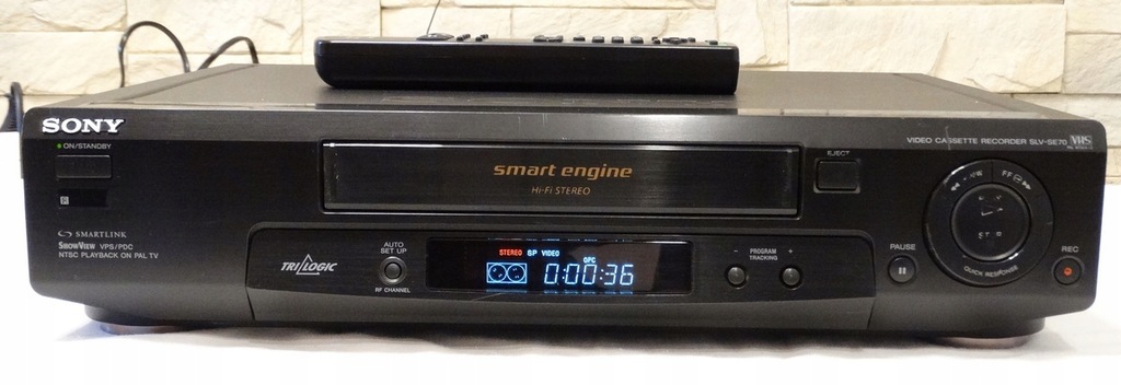 MAGNETOWID SONY SLV-SE70+PILOT HI-FI 6 GŁOWIC - 12531044500 - oficjalne archiwum Allegro