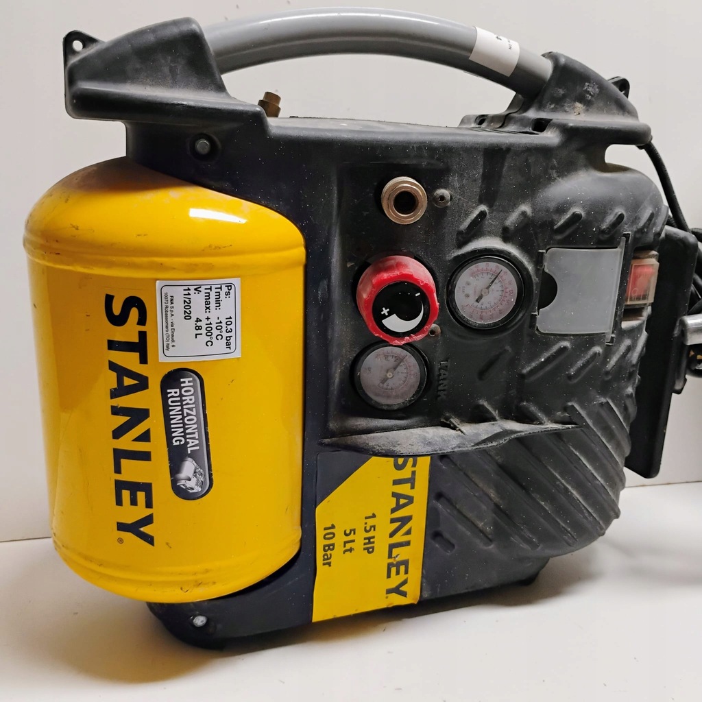 WAKOMPRESOR, SPRĘŻARKA STANLEY DN 200/10/5 (2980/24 3M2) - 17023916424 - oficjalne archiwum Allegro