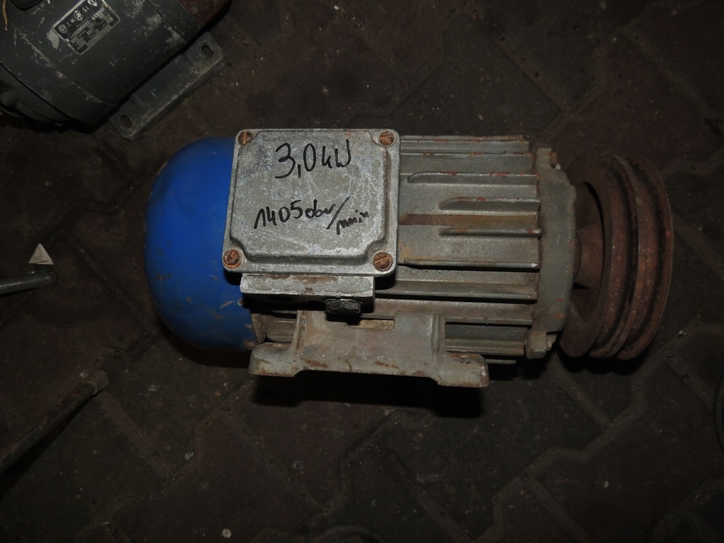 Silnik elektryczny 400V Piła 3kW 1405 obr/min - 11974525926 - oficjalne archiwum Allegro