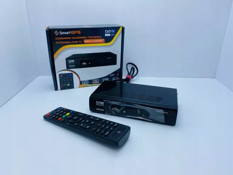 DEKODER DVB-T2 SMART GPS GWARANCJA DO 10.2024 - 12939667528 - oficjalne archiwum Allegro