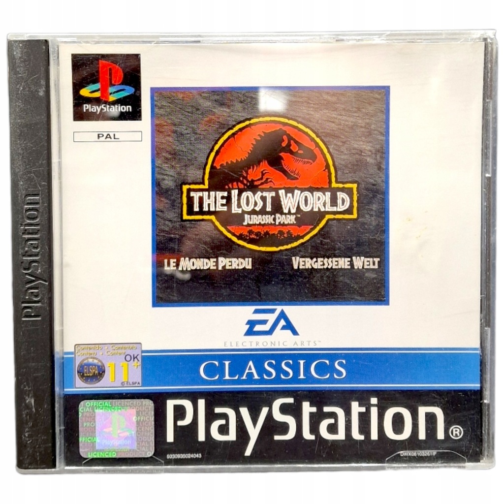 Jurassic Park The Lost World PS1 PSX - 12840574289 - oficjalne archiwum ...