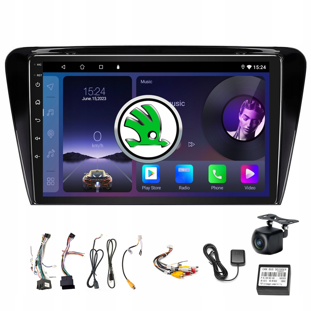 RADIO 2 DIN ANDROID SKODA OCTAVIA 3 2013-2018 ANDROID AUTO CARPLAY 2G/32G - 13880425901 ...