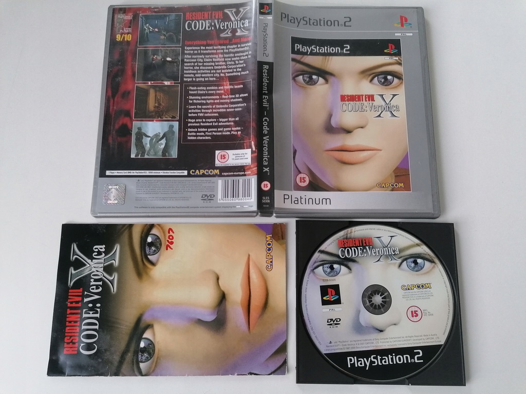 RESIDENT EVIL CODE VERONICA X PS2 - 12015210371 - oficjalne archiwum ... RESIDENT EVIL CODE VERONICA X PS2 - 12015210371 - oficjalne archiwum ...