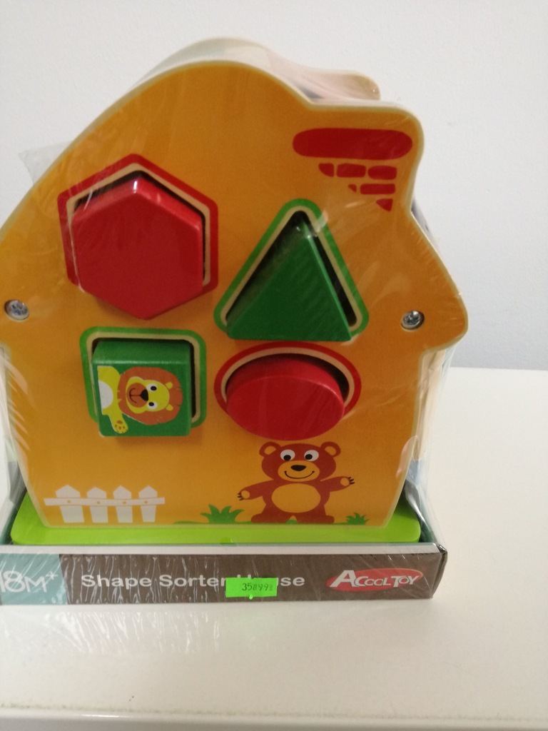 Drewniany sorter klocków Acool Toy - 7678676021 - oficjalne archiwum ...