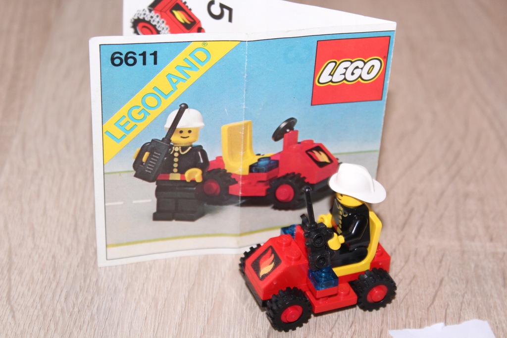 LEGO CITY TOWN 6611-3 INSTRUKCJA ZESTAW - 11336676443 - oficjalne ...