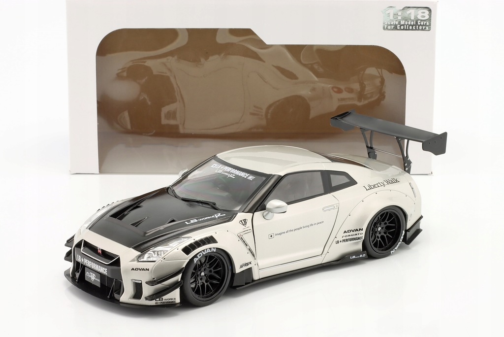 SOLIDO NISSAN GT-R (R35) Liberty Walk 2020 1:18 - 13525782628 ...