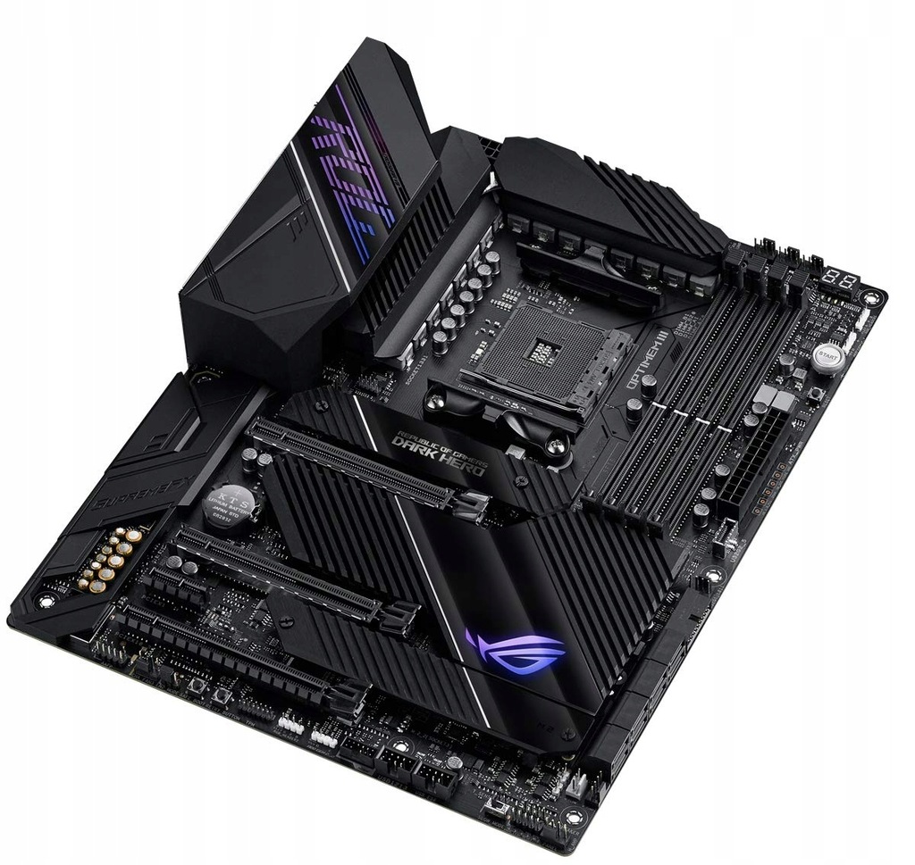 ROG Crosshair VIII Dark Hero ATX X570 AMD AM4 asus - 12148065096 - oficjalne archiwum Allegro