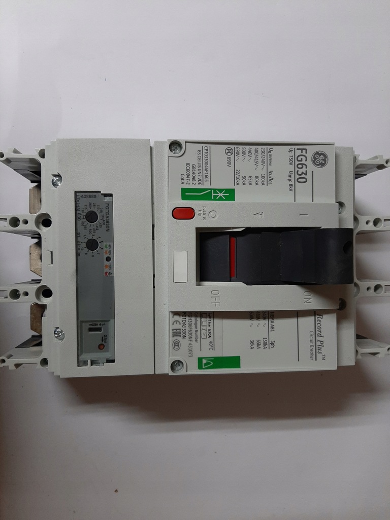 Wyłącznik mocy 630A 3P 50kA FG630 z wyzwalaczem - 8918105759 ...