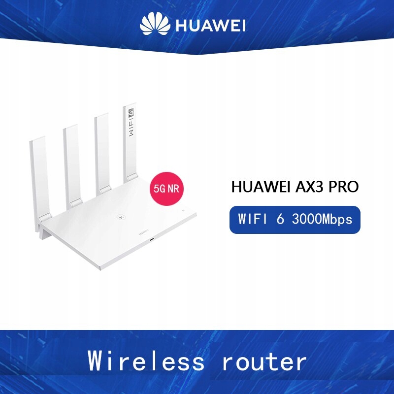 Oryginalny router WIFI Huawei AX3 WIFI 6 Plus 3000 - 12175013426 - oficjalne archiwum Allegro