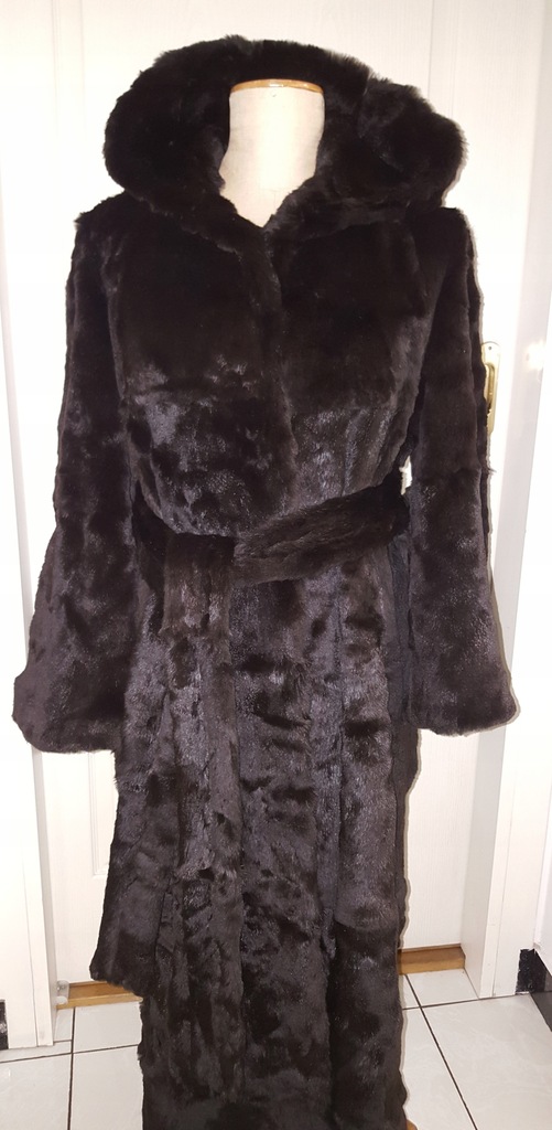 EPILOWANA NORKA PIĘKNE FUTRO Z KAPTUREM-CAŁA NORKA - 13347030889 - oficjalne archiwum Allegro