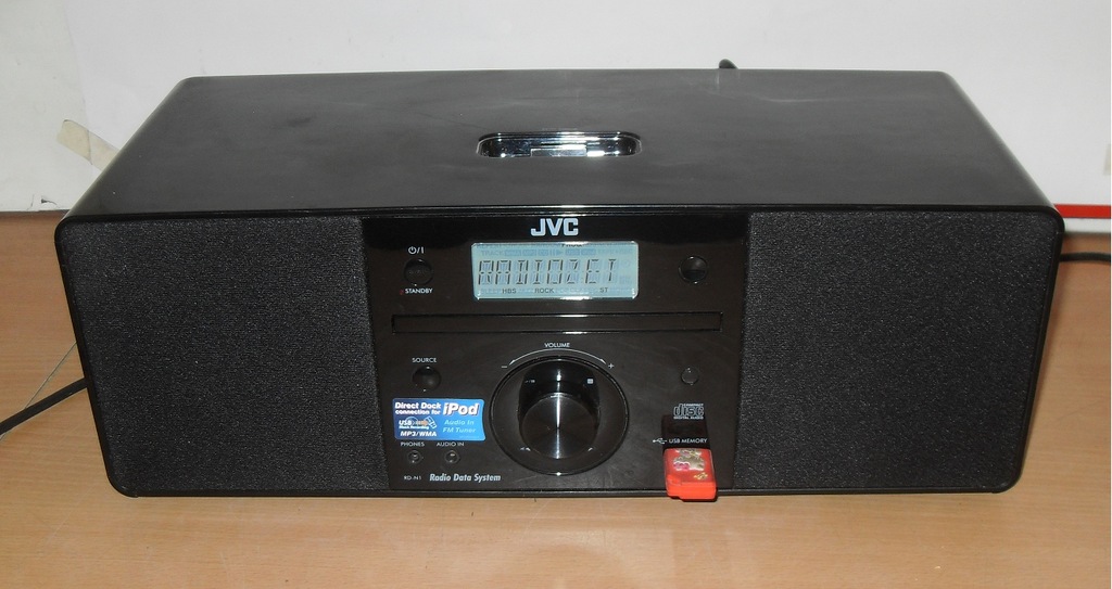 RADIO DATA SYSTEM JVC RD-N1 USB MP3 + CD + RADIO - 13593035911 ...