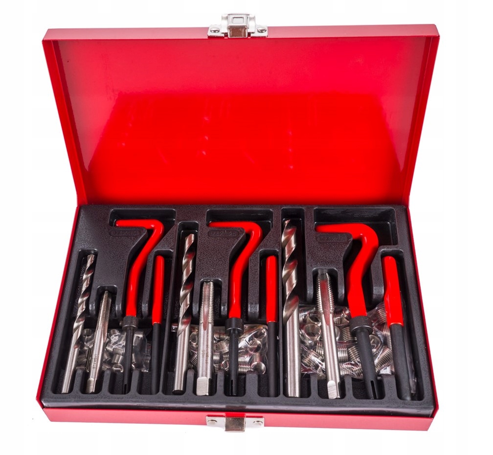 ZESTAW DO NAPRAWY ZERWANYCH GWINTÓW M6 - M10 88EL - 10618609594 - oficjalne archiwum Allegro