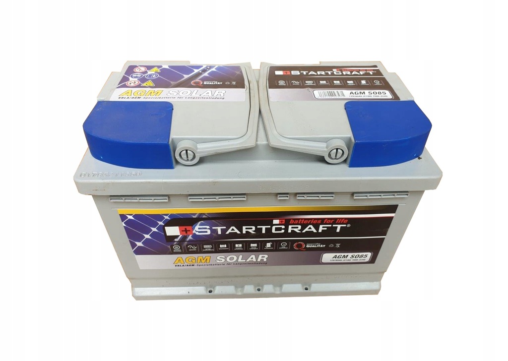 Akumulator STARTCRAFT AGM 85 Ah FOTOWOLTAIKA SOLAR - 12008819127 ...
