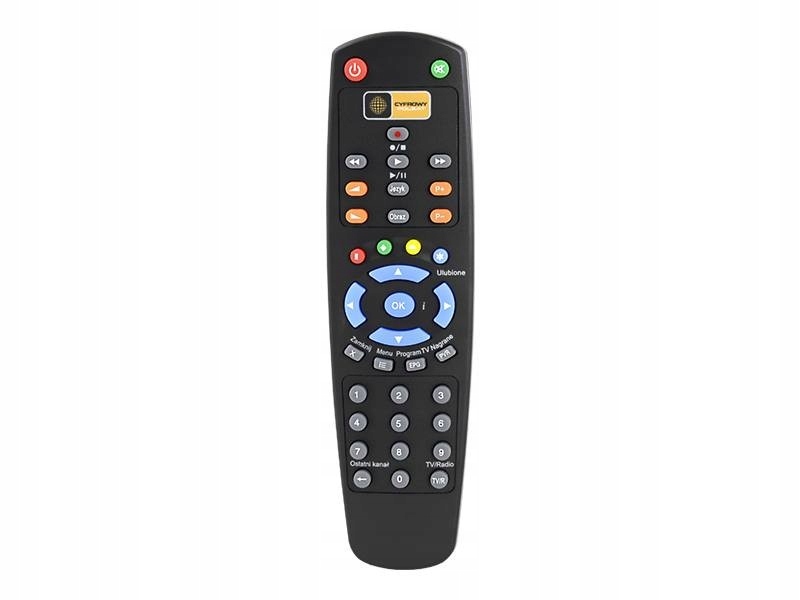 ORYGINALNY PILOT DEKODER POLSAT HD-5000 logo 8765 - 11887388590 ...