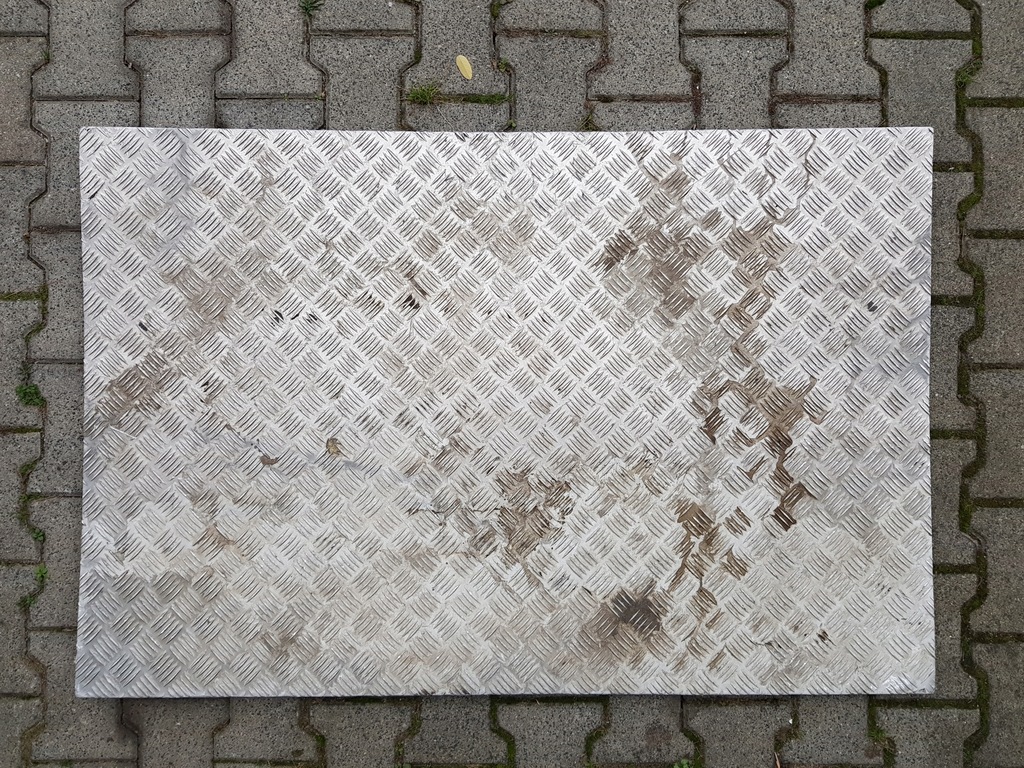 Blacha aluminiowa ryflowana 5mm - 1250 x 825 mm - 8623312234 - oficjalne archiwum Allegro