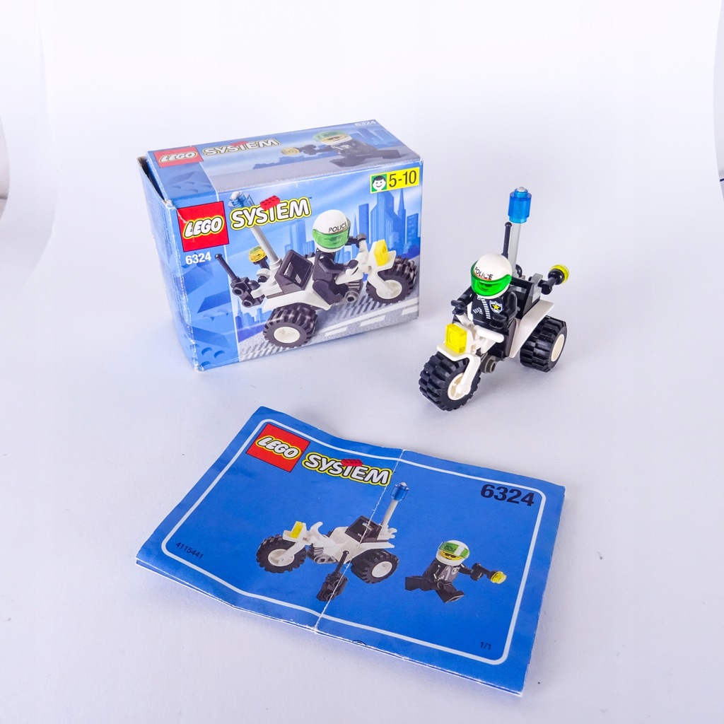 LEGO CITY Town 6324 / Chopper Cop - 12181353423 - oficjalne archiwum ...