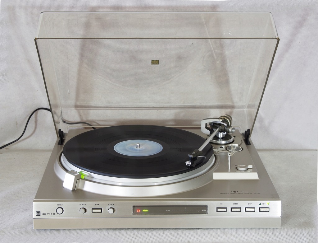 Dual CS 741Q kultowy gramofon, Direct Drive,Quartz - 11381019058 ...