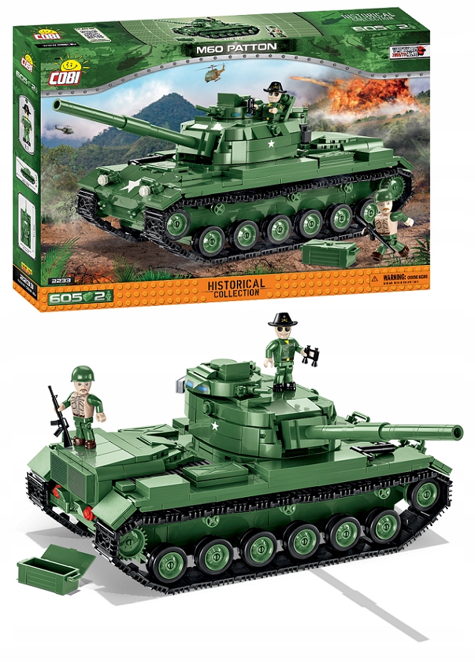 COBI M60 Patton Wojna w wietnamie 2233 KLOCKI - 9037271867 - oficjalne ...