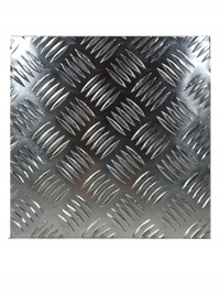 ALUMINIOWA BLACHA RYFLOWANA GR. 3mm / 250X500mm - 7217997153 - oficjalne archiwum Allegro