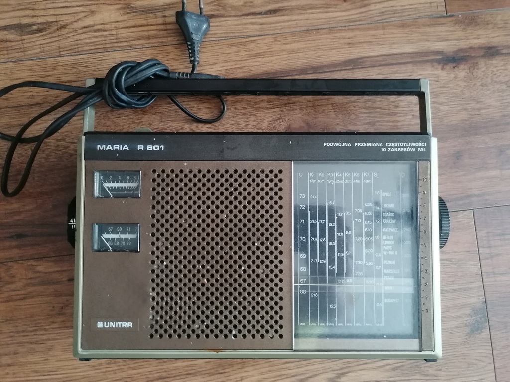 Radio UNITRA Eltra R-801 Maria - 12595778088 - oficjalne archiwum Allegro
